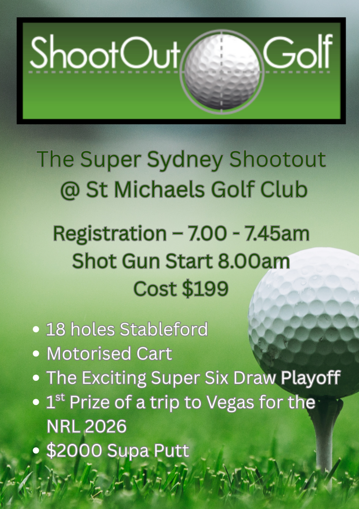The Super Sydney Shootout 4th July @ St Michaels Golf Club - ShootOut Golf
